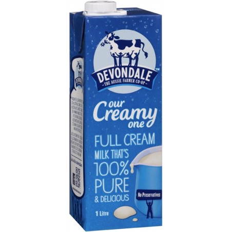 Buy MILK LONG LIFE FULL CREAM 1LT Online | Australia | MFD Food